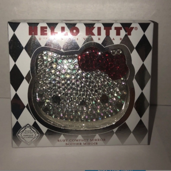 Hello Kitty | Makeup | Hello Kitty Ruby Bling Compact Mirror 4th Anniver | Poshmark